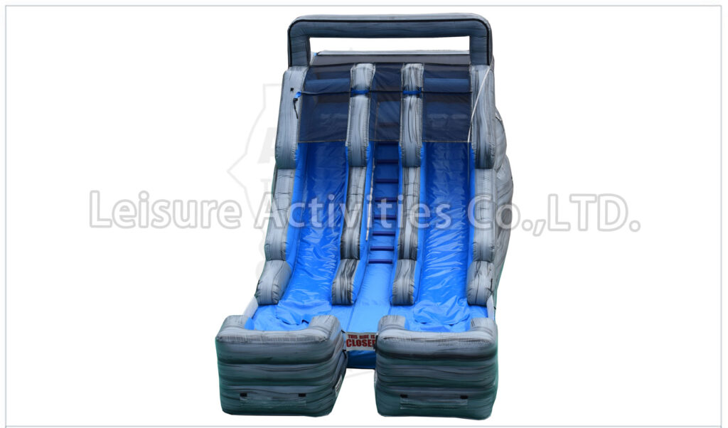 15ft Double Lane Water Slide - Stone-SL - Leisure Activities CO.,LTD.