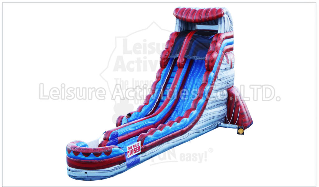 22ft Lava Single Lane Water Slide- Stone II-RPL - Leisure Activities CO ...