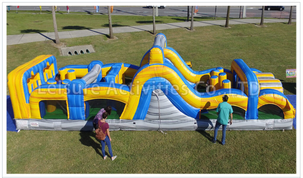 40ft Obstacle Course II-Mega Marble - Leisure Activities CO.,LTD.