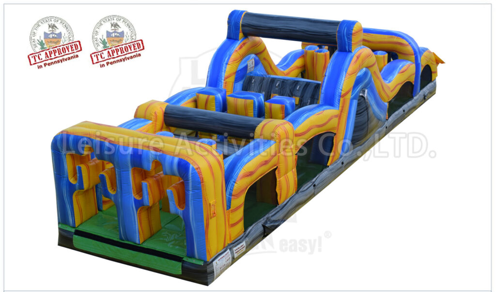 40ft Obstacle Course II-Mega Marble - Leisure Activities CO.,LTD.