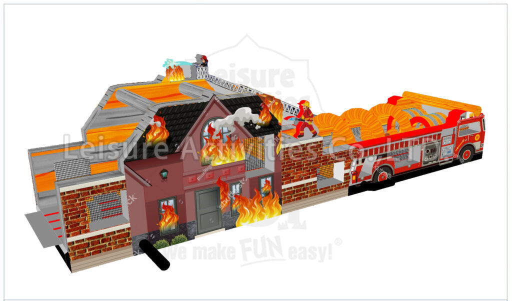 Fire Truck Obstacle - Leisure Activities CO.,LTD.