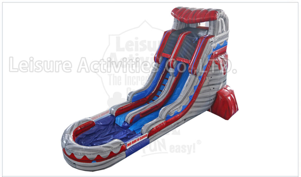 18ft Lava Stone Single Lane Water Slide-RIPL - Leisure Activities CO.,LTD.